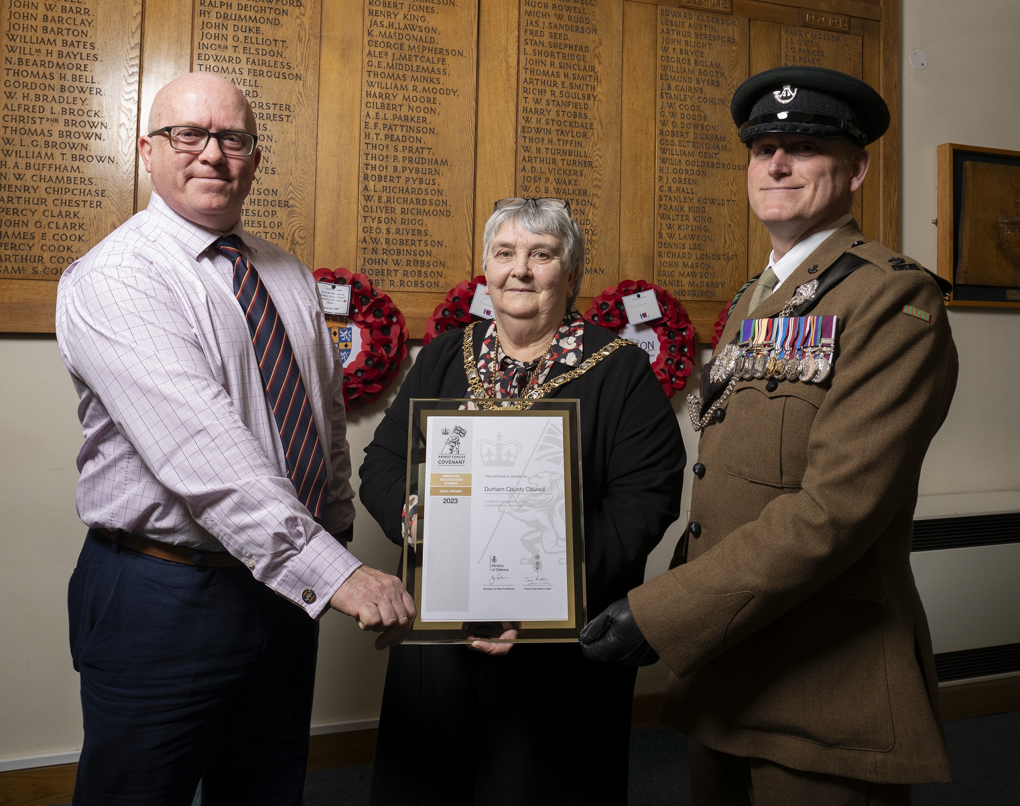 Gold Award for supporting Armed Forces community - Bishop FM