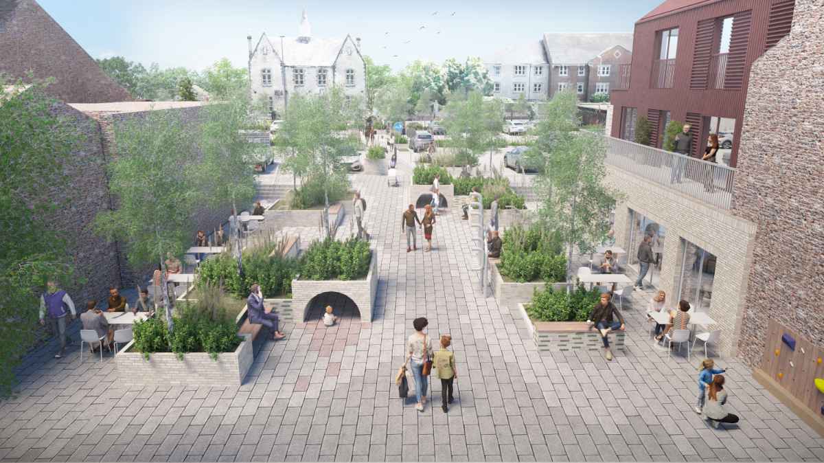 Work underway on Kingsway Square space and car park - Bishop FM